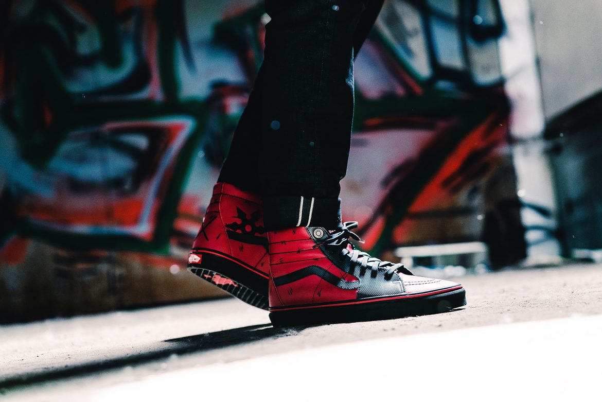 Vans x Marvel SK8-Hi »Deadpool« | 43einhalb blog 👟