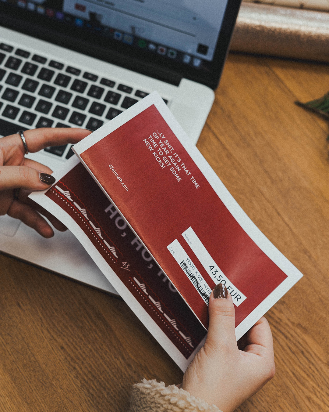 Gift vouchers | 43einhalb blog 👟