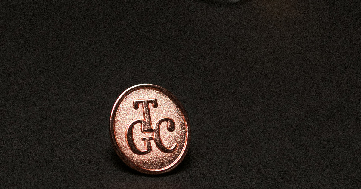 43einhalb x The Grail Club Level Pin - Copper | 43einhalb Sneaker Store