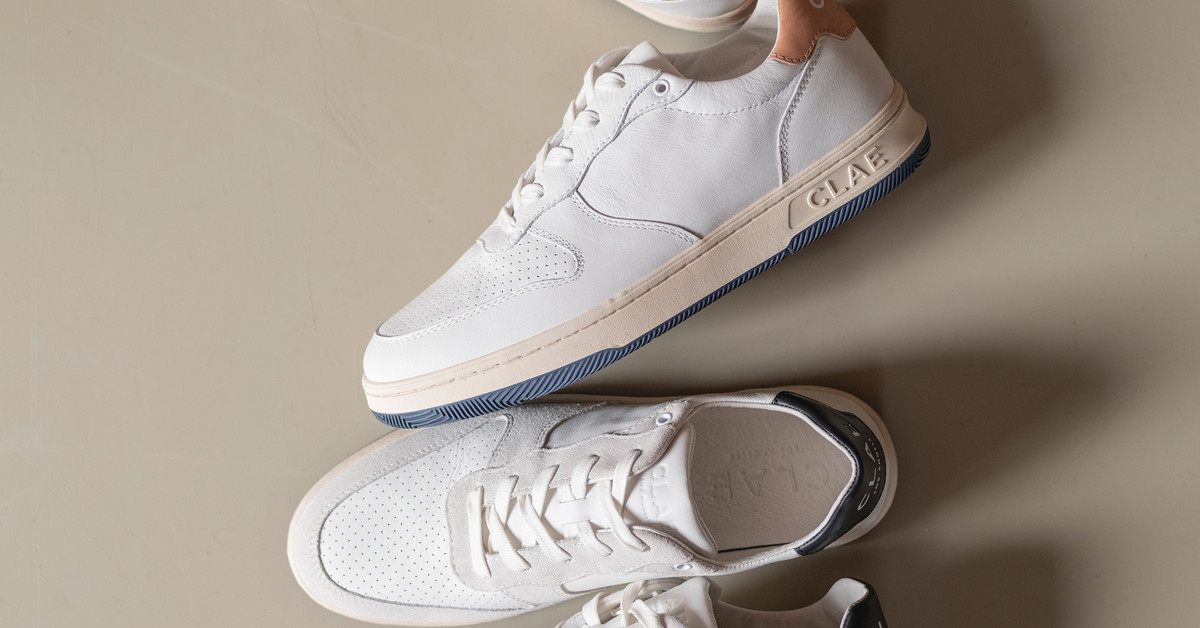 CLAE Malone (white leather / black) | 43einhalb Sneaker Store