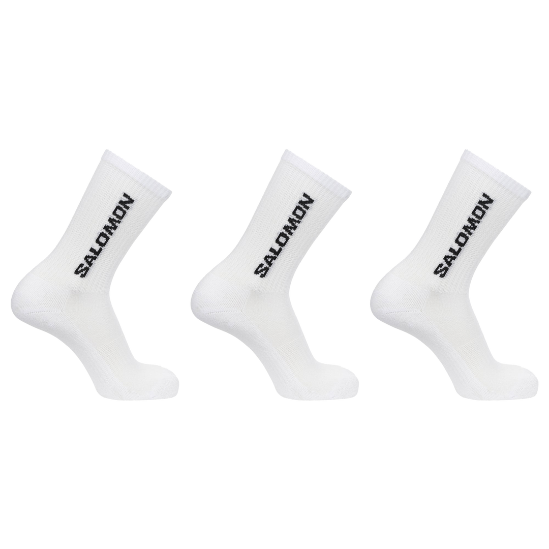 Salomon Everyday Crew Socks 3-Pack (white) | 43einhalb Sneaker Store