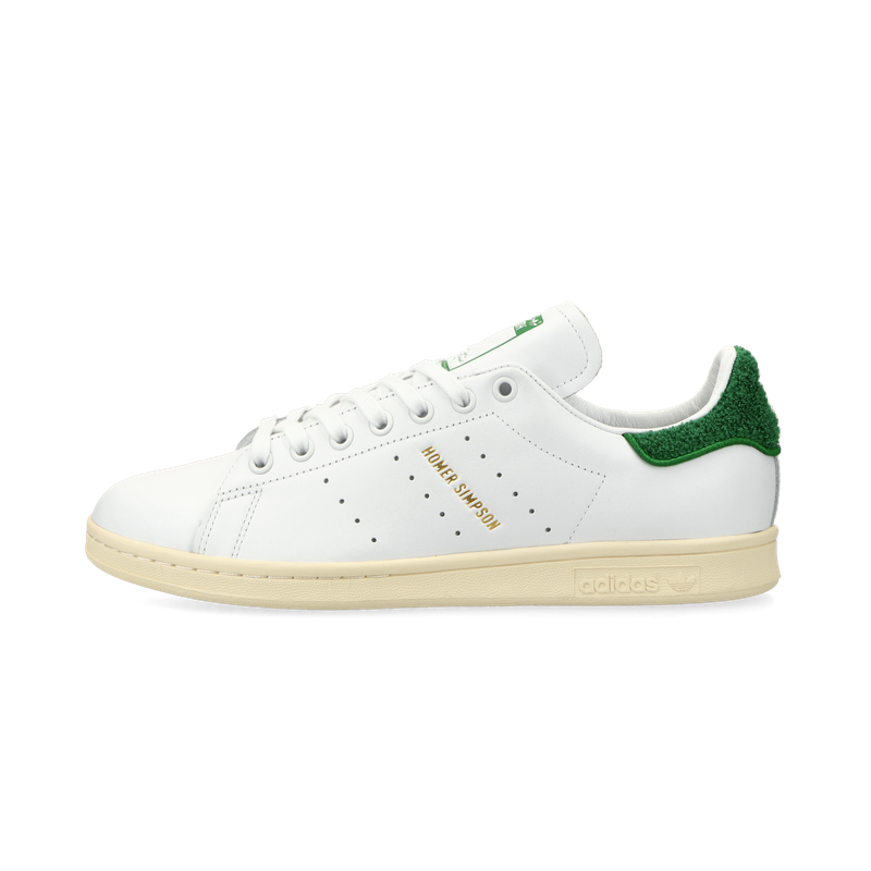 adidas x Homer Simpson Stan Smith (Cloud White / Green / Cream White ...