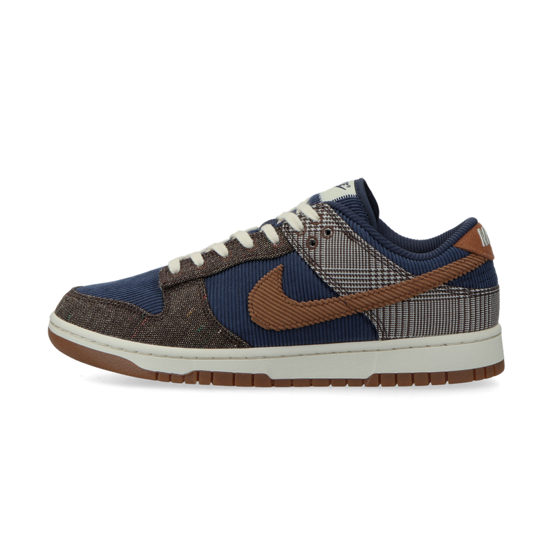 Nike Dunk Low Premium Tweed Corduroy (midnight navy / ale brown ...