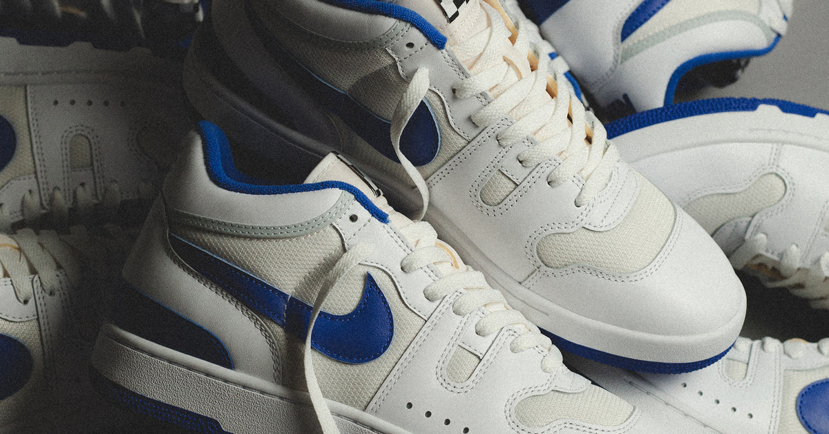 Nike Mac Attack (white / game royal / pure platinum / black ...