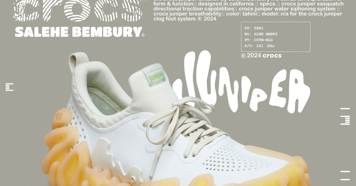 Crocs x Salehe Bembury Juniper (tahini) | 43einhalb Sneaker Store