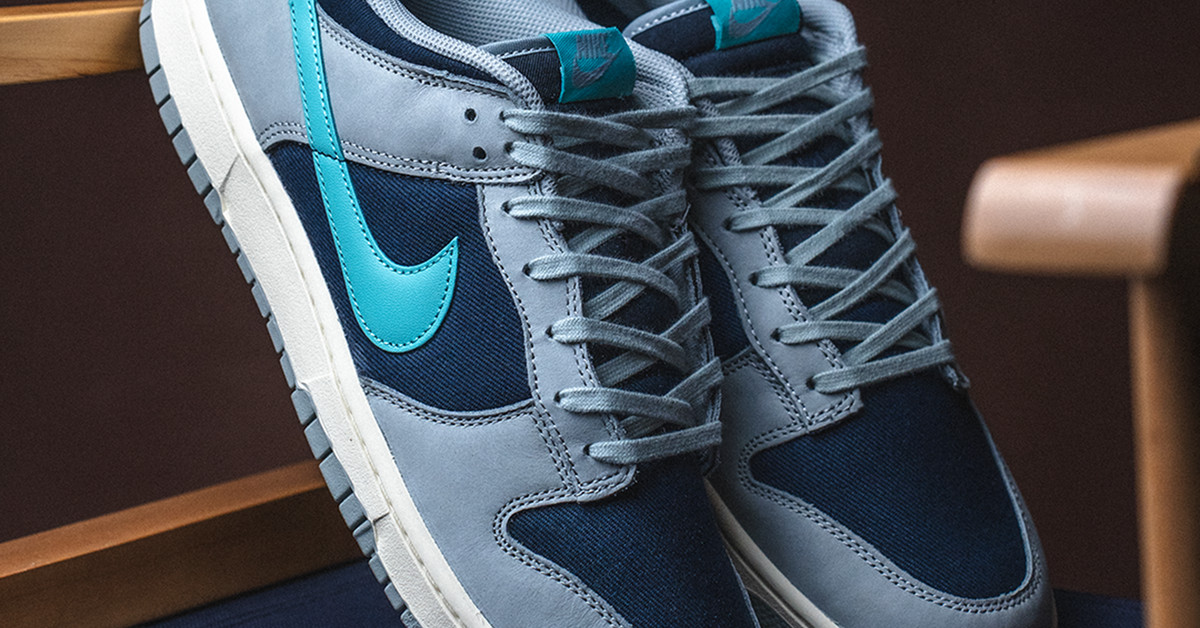 Nike Dunk Low Retro Premium (light pumice / green frost / dark obsidian ...