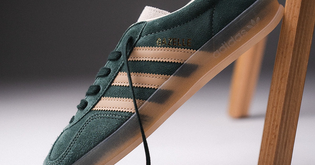 adidas Gazelle Indoor (green / beige) | 43einhalb Sneaker Store