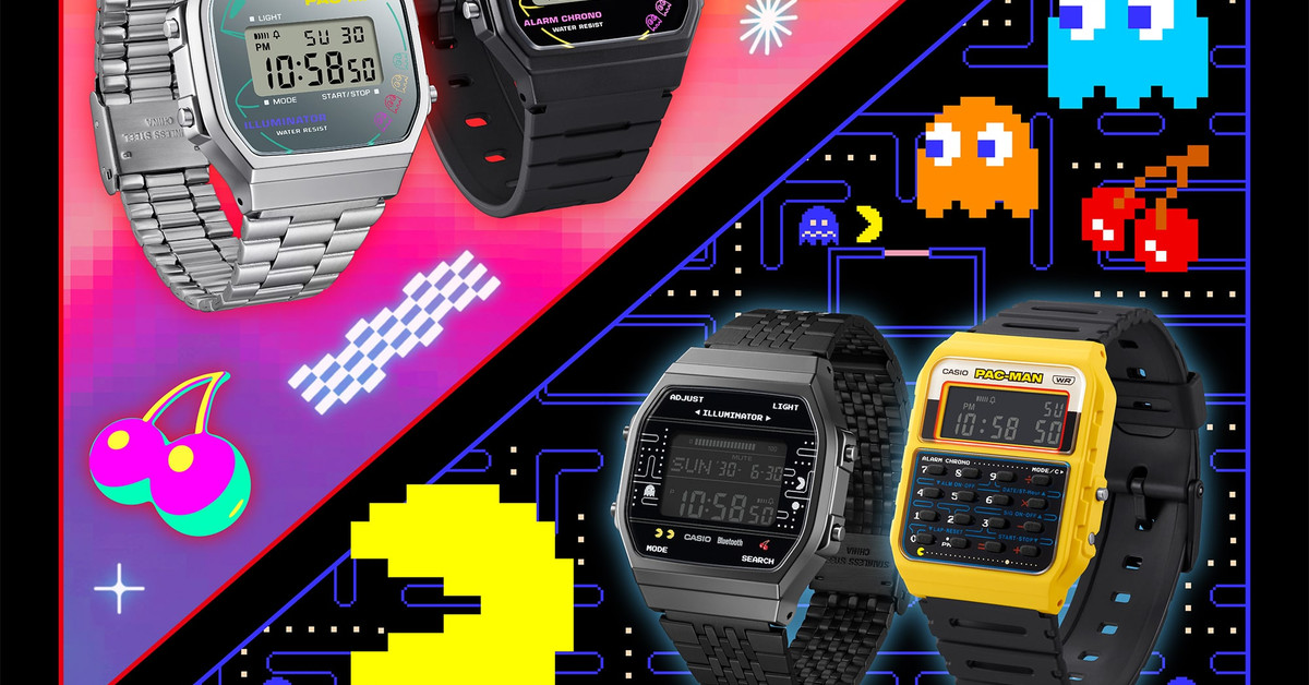 Casio x Pac-Man ABL-100WEPC-1BER (black) | 43einhalb Sneaker Store