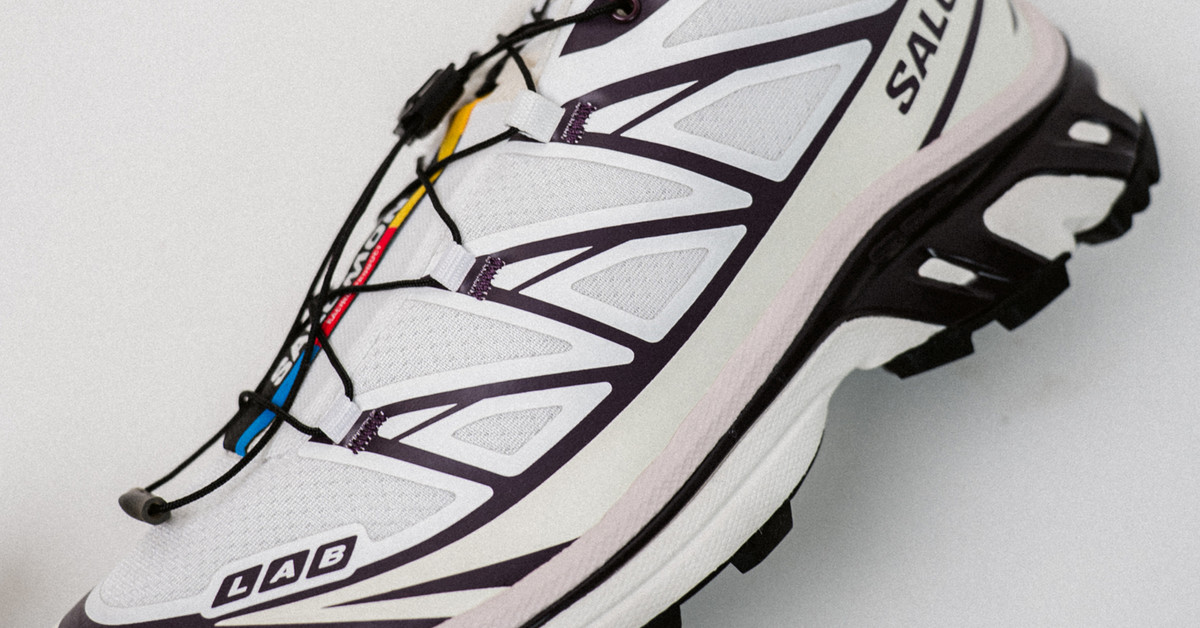 Salomon XT-6 (white / vanilla ice / plum) | 43einhalb Sneaker Store