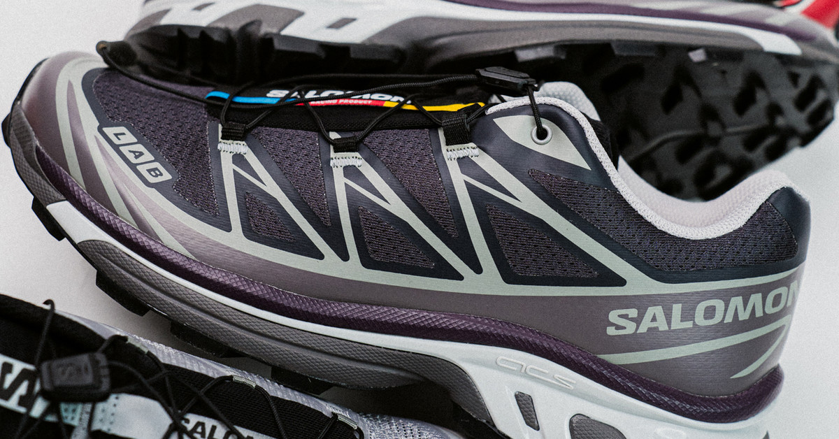 Salomon XT-6 (nine iron / excalibur / plum perfect) | 43einhalb Sneaker ...