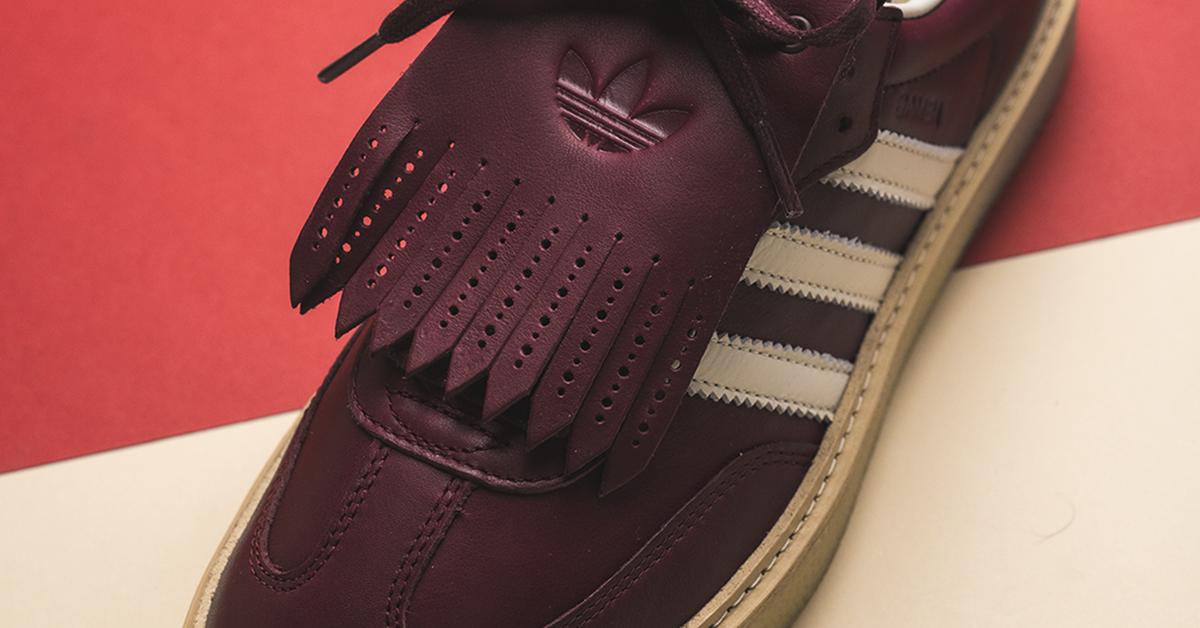 adidas Samba LUX (maroon / off white / noble maroon) | 43einhalb ...