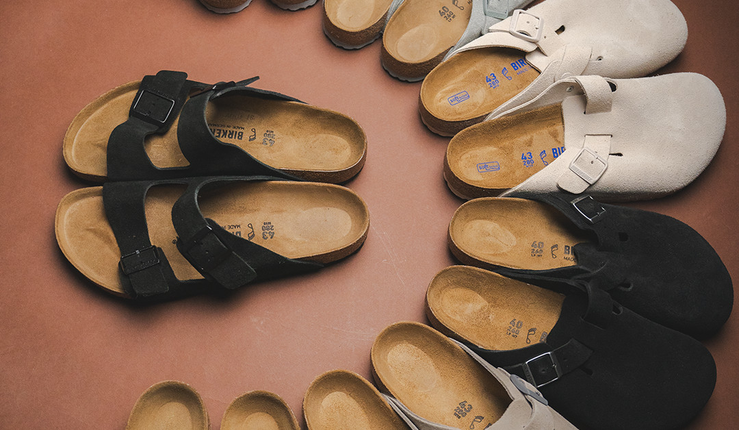 Birkenstock Tokio Suede Leather (stone coin) | 43einhalb Sneaker Store