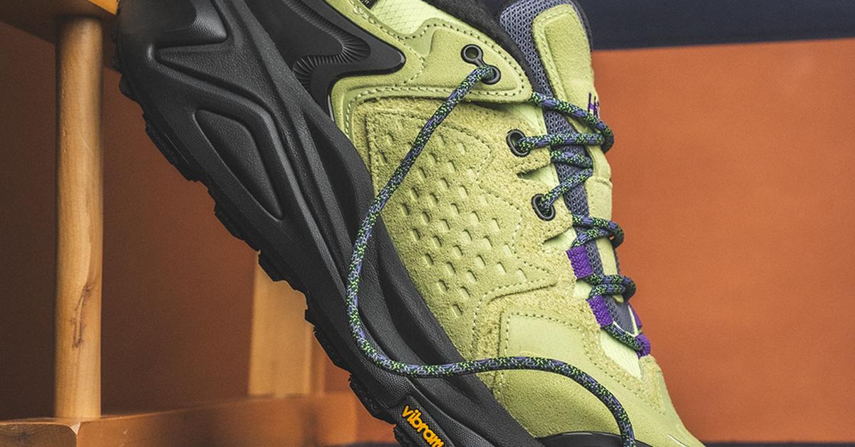 HOKA ONE ONE U Kaha 3 Low Gtx Tp (honeydew / black) | 43einhalb Sneaker ...