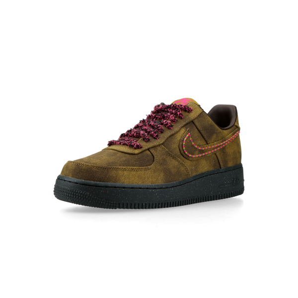 Nike Air Force 1 Boucle QS (desert moss / fierce pink / midwest gold ...
