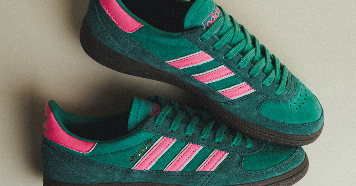 adidas Handball Spezial WM (court Green / lucid pink / off white ...